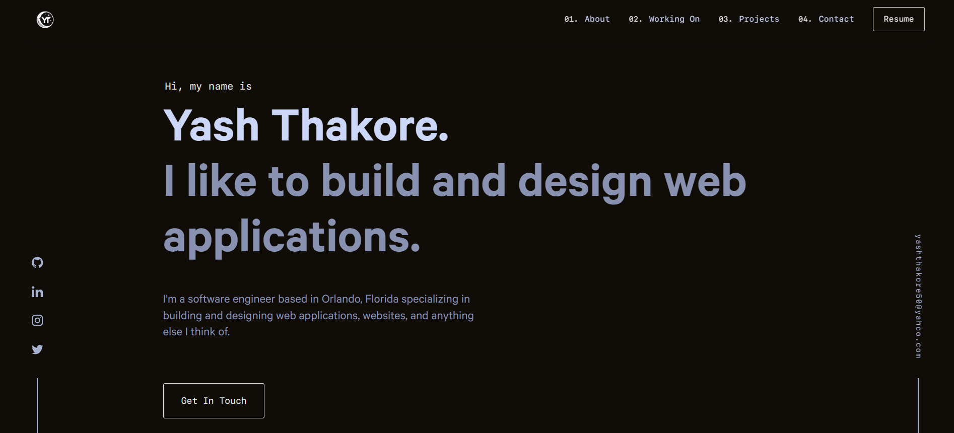 Yash Raj Thakore | Software Engineer